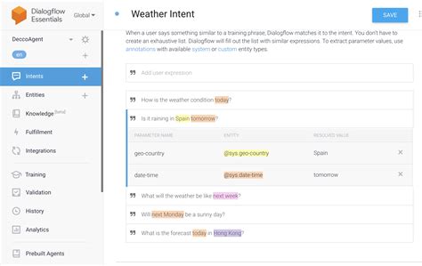 Create Chatbot With Dialogflow Integration Woztell Platform Documentation