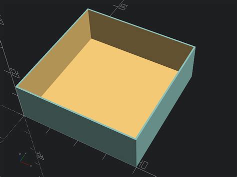 Parametric Box For Openscad By Johny5 Download Free Stl Model