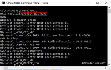 cara uninstall program menggunakan command prompt ruanglab id