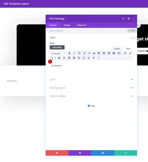 How To Create A Custom Footer With Divis Theme Builder