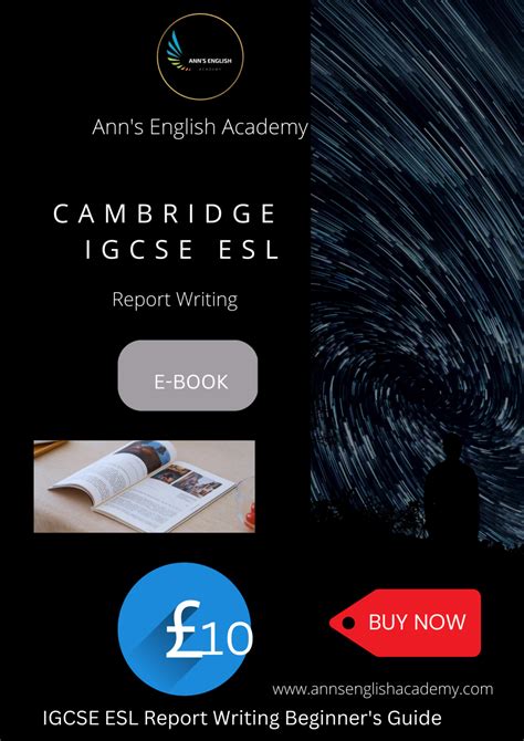 Cambridge IGCSE ESL Report Writing Beginners Guide ANN S ENGLISH ACADEMY