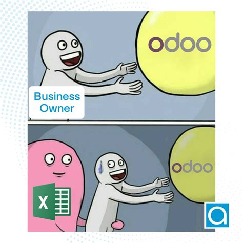 analytects on linkedin excel erp odoo software business meme memes