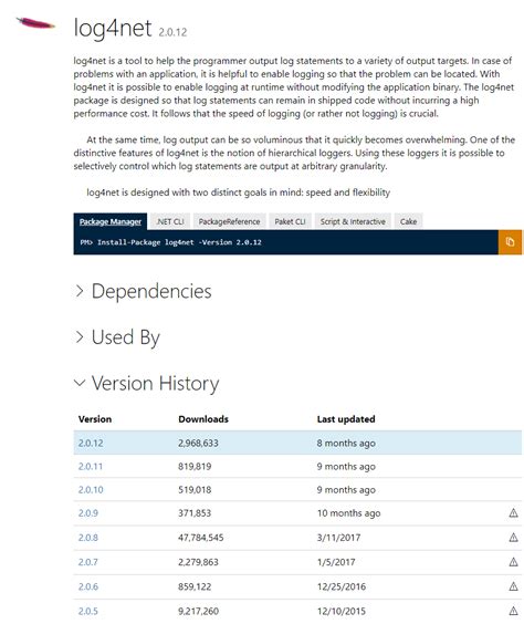 Blackduck Scan Flagged The Latest Version 1301 Need A New Release · Issue 2535 · Jamesnk