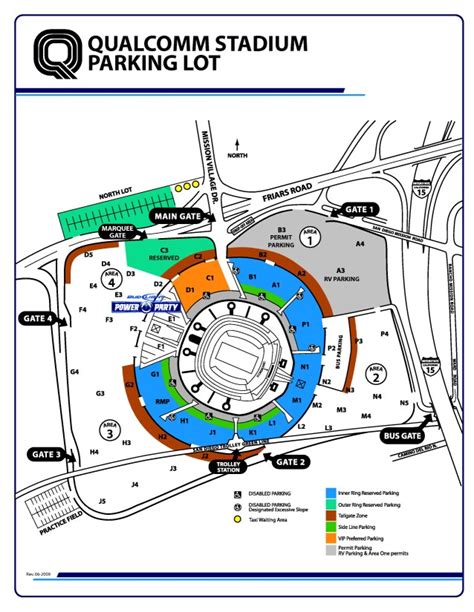Qualcomm Stadium Seating