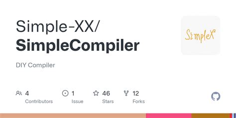 Github Simple Xxsimplecompiler Diy Compiler