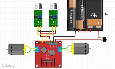 How To Build A Robot Line Follower Without A Controller Learn Robotics