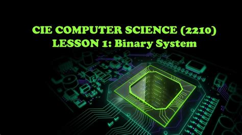 Understanding The Binary System The Foundation Of Computer Science Galaxyai