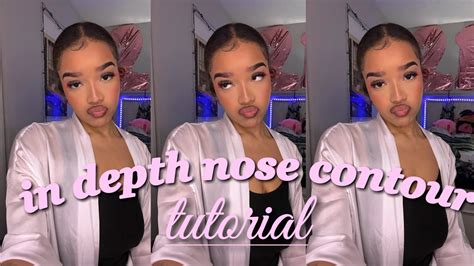How To Nose Contour Tutorial YouTube