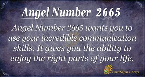 Angel Number 2665 Meaning: Communicate Well - SunSigns.Org