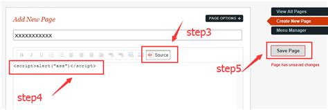 Cross Site Scripting Vulnerability In Rich Text Editor Of Getsimple Cms