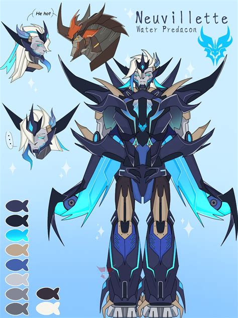 Neuvillette Transformers Design 💕 En 2024
