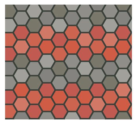 Stone Floor Tiles Color Block Seamless Pattern Premium Vector