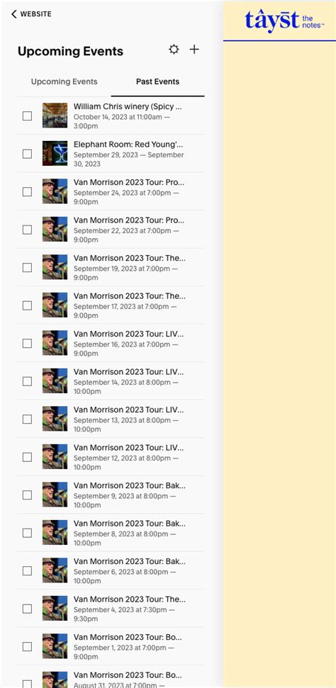 How To Viewpublish Past Events From Squarespace Design Perspective