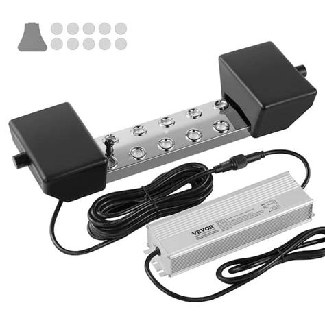 Vevor Ultrasonic Mist Maker 10 Head 7000 Ml H Ultrasonic Fogger Mist Maker With 280 W Ip67