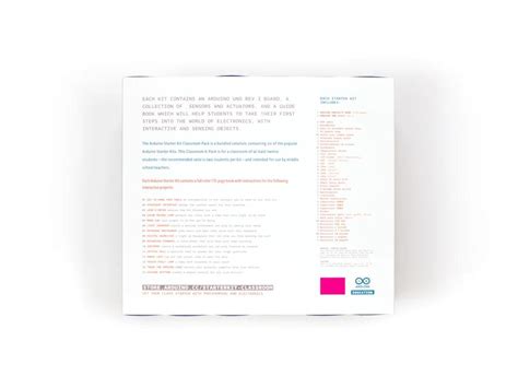 Arduino Starter Kit Classroom Pack Italian Opencircuit