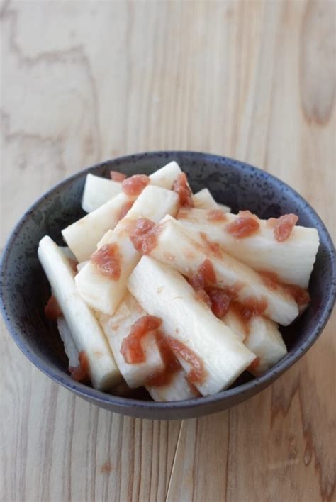 長芋の梅おかか和え【平日の時短ごはん】 ゆり子のおいしい暮らし