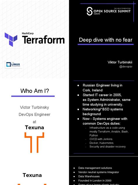 hashicorp terraform deep dive with no fear victor turbinsky texuna