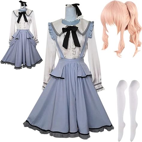 Lmetsky Mizuki Akiyama Cosplay Costume Akiyama Cosplay Dress Outfit