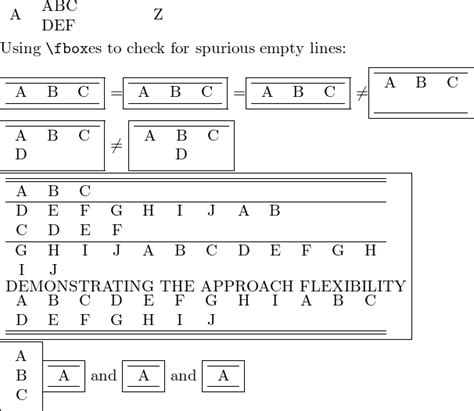 Tables Using A Macro To Define The Body Of A Tabular And Separator