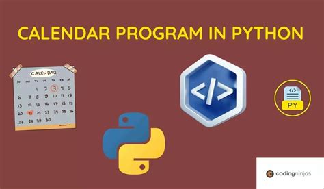Calendar Program In Python Naukri Code 360