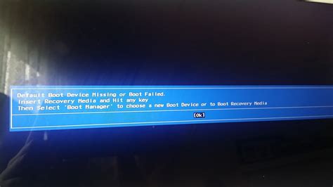 Acer Aspire S Default Boot Device Missing Or Boot Failed Page Acer Community