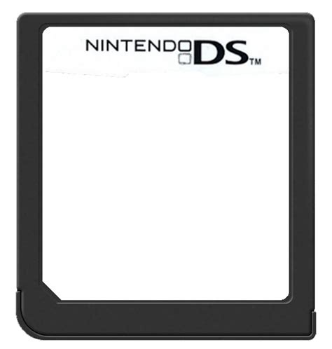 Nintendo DS D Cart Template Game Media LaunchBox Community Forums