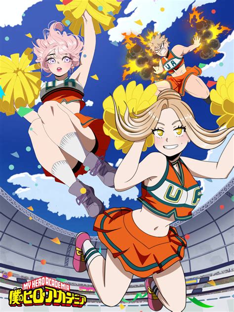Bnha Collab Cheerleaders By Herohime On Deviantart