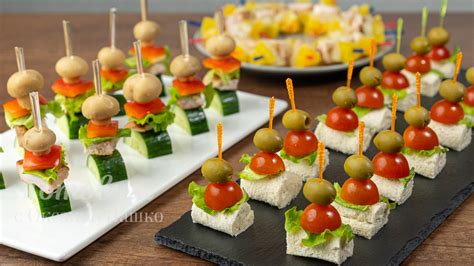 Блюда На Фуршетный Стол Рецепты С Фото — Фото