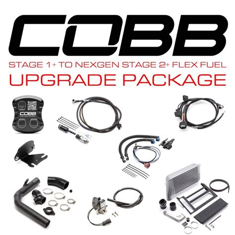 Cobb 15 17 Wrx Stage 1 To Nexgen Stage 2 Can Flex Fuel Power Pack