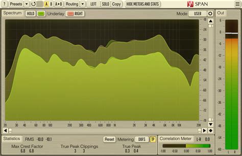 Voxengo Span 312 Fft Spectrum Analyzer Plugin Released Press Release