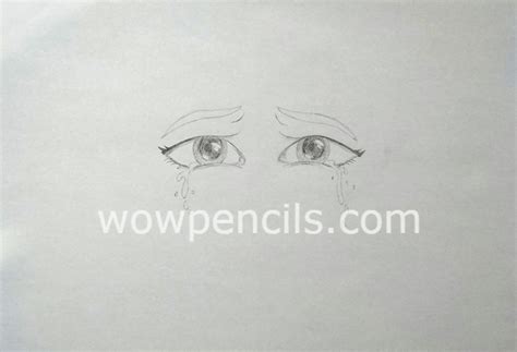 How To Draw Tears With Pencil Easy Guide To Learn At Wowpencils