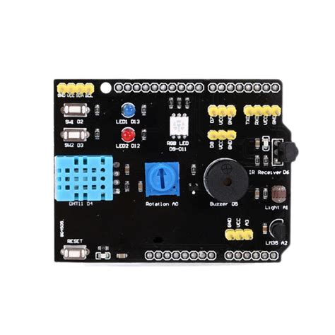 Многофункциональная плата расширения 9 в 1 Dht11 Lm35 для Arduino Uno купить с доставкой по