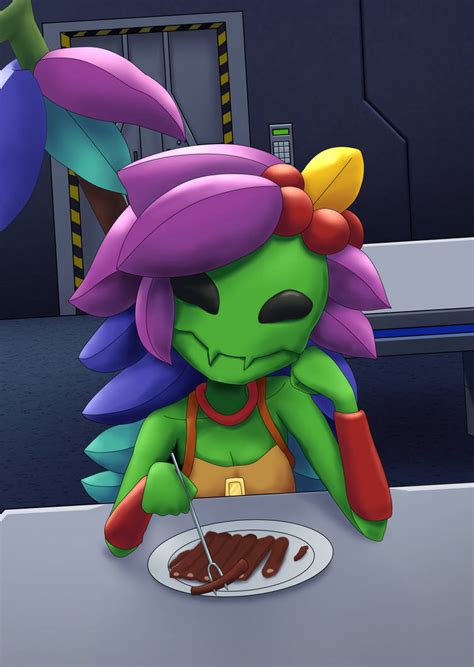 Starbound Fan Art Asking Nuru Out By Jon Smitten On Deviantart