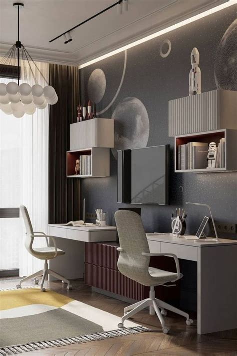 ☝🏻Дизайн детской комнаты идеи и решения в 2024 г Дизайн учебных помещений Комната для