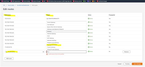 AWS VPC Routing Matrixpost Net