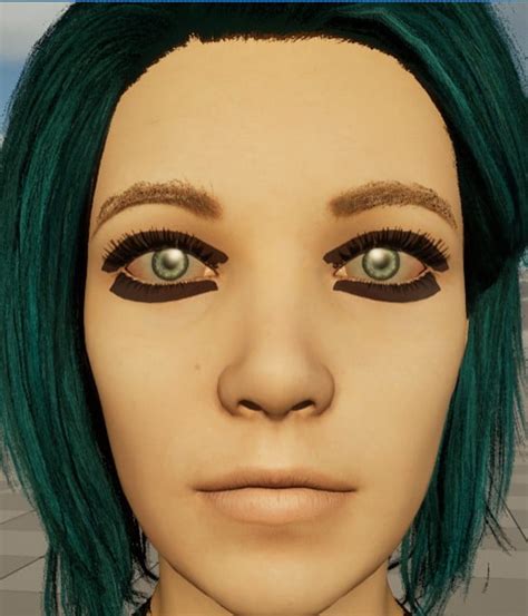 Does Anyone Know Why Im Getting Weird Shadows Around The Eyes Daz To