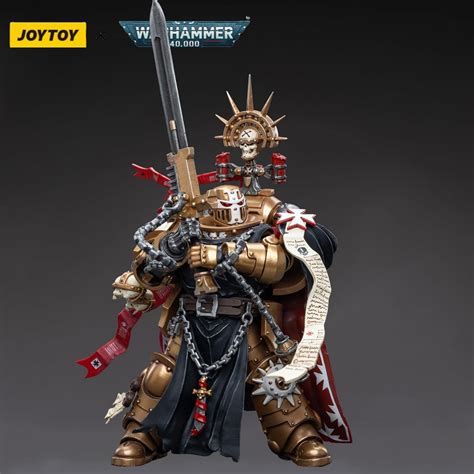 Warhammer 40k Black Templars High Marshal Helbrecht 118 Scale Figure