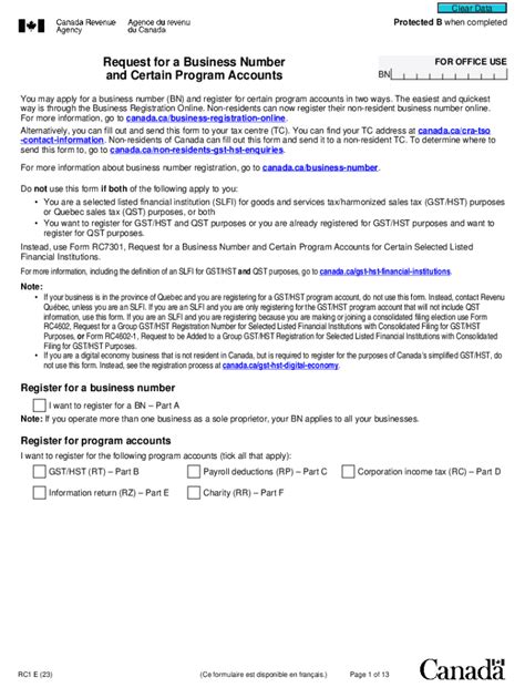 2023 2025 Form Canada Rc1 Fill Online Printable Fillable Blank