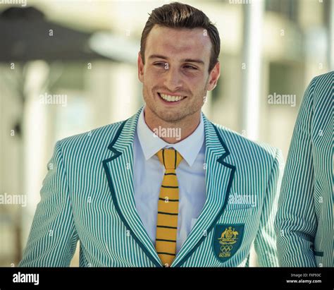 Josh Dunkley Smith Rowing Olympic Medalist Poses In His Australian