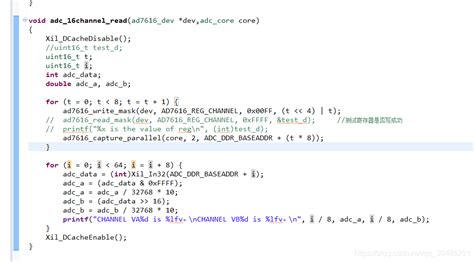 用adi官方源码构建任意xilinx的zynq平台下的adi芯片控制程序（2）——软件程序调试篇ad7616程序 Csdn博客
