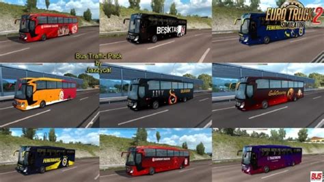 Bus Traffic Pack By Jazzycat Ets2 V 1 44 X 002