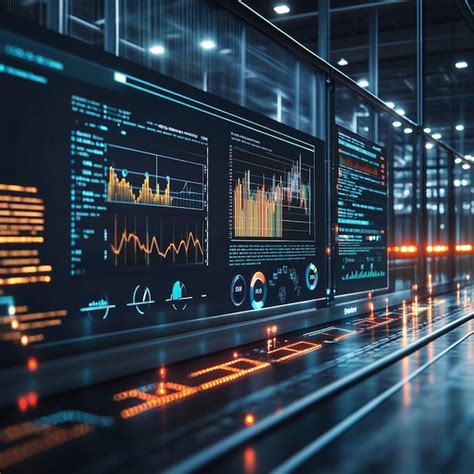 Digital Dashboard Showing Supply Chain Metrics And Performance Indicators Premium Ai Generated
