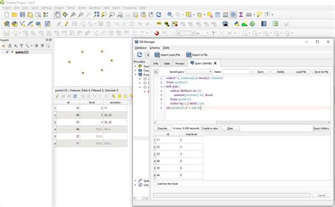Postgis How To Find Max Value For Id Appearing Anywhere In Another