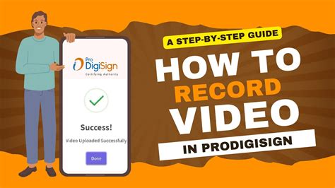 How To Record Video In Prodigisign A Step By Step Guide Youtube