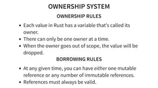 Intro To Rust Ppt