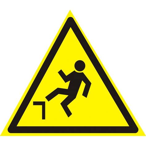 W15 Осторожно Возможность падения с высоты