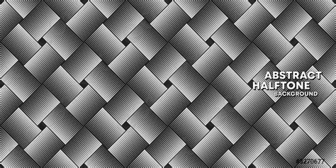 Halftone Seamless Pattern Background Template Minimal Vintage Vector Design Stock Vector