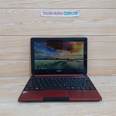 Jual Notebook Acer Aspire One Gb Gb Second Indonesia Shopee Indonesia