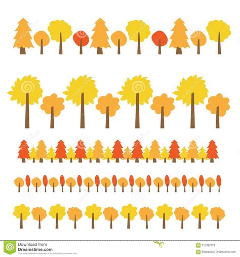 Small Cute Modern Cartoon Tree Stock Vector Illustration Of Ecology