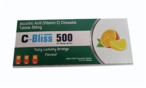 Ascorbic Acid Chewable Tablets At ₹ 90box Vitamin C Tablet In